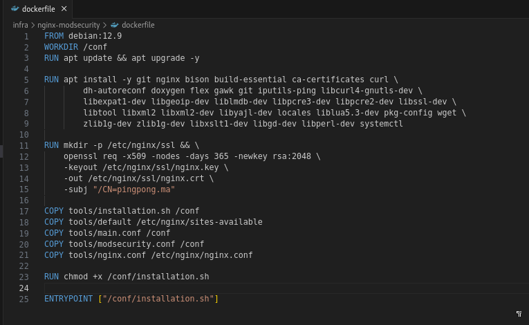 Secure Nginx with WAF/ModSecurity | LAZARUS0X1337